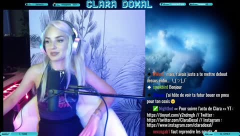 Clara_Doxal - Streamer Profile & Stats